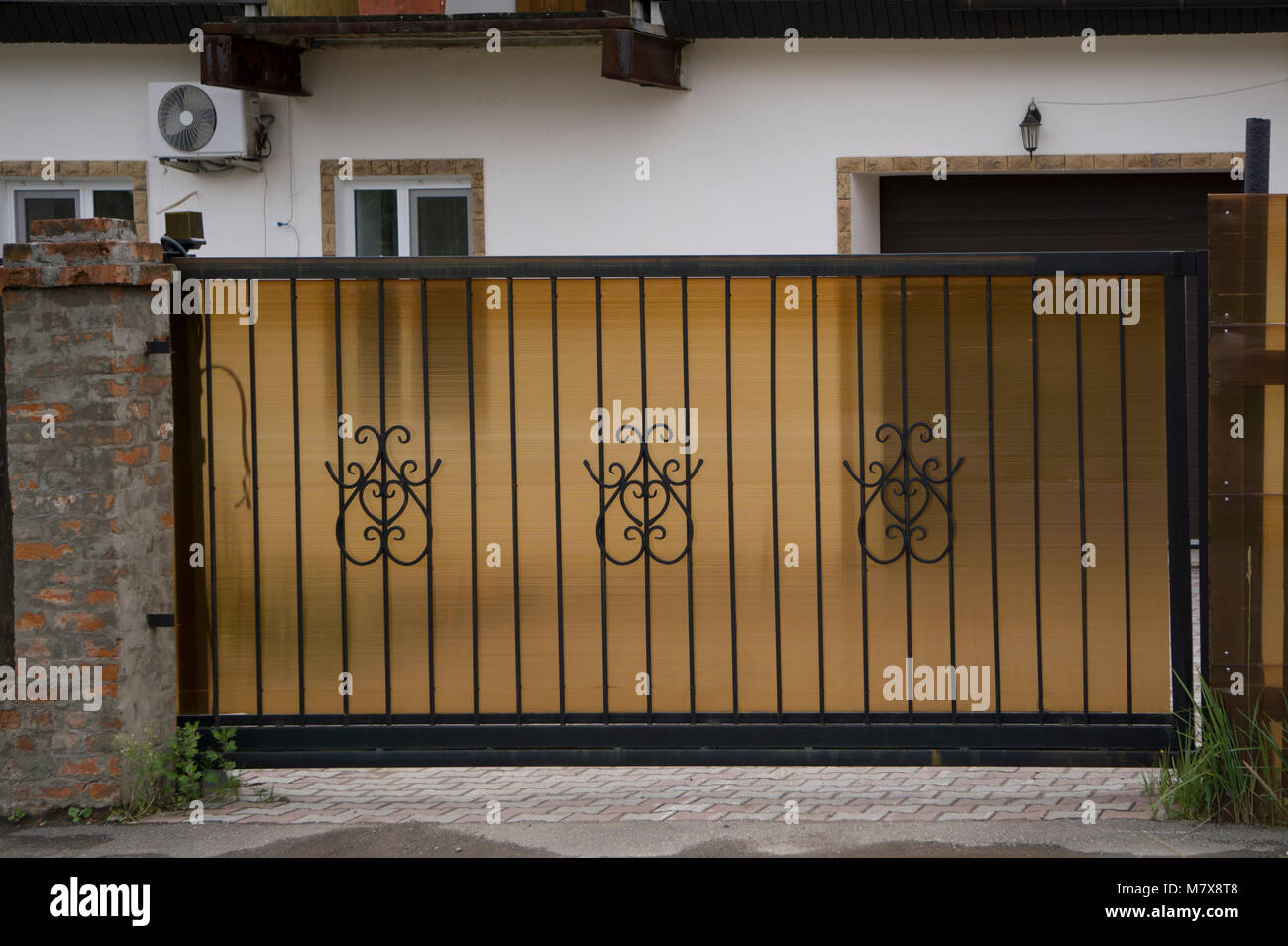 Modern Wrought Iron Fence Designs