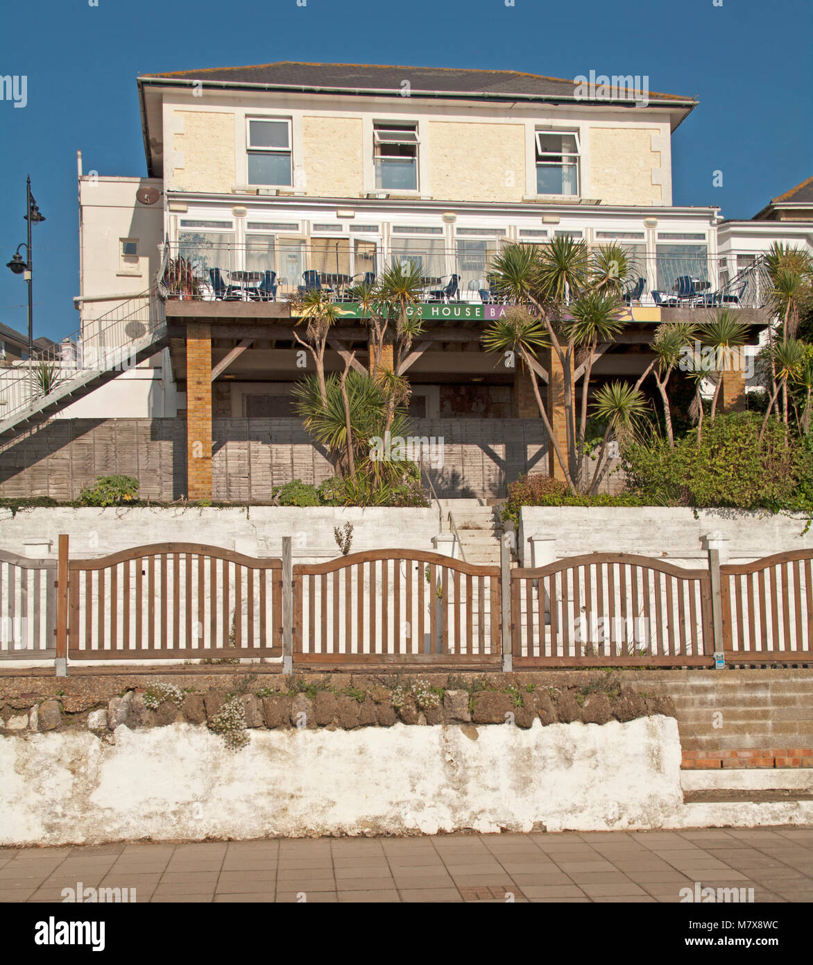 Sandown, House Front, Isle of Wight, I of W, England Stock Photo - Alamy