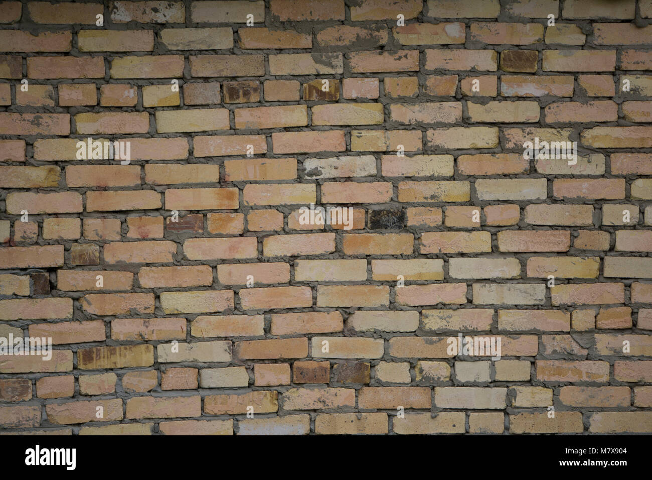 Beige brick wall texture, color background stone Stock Photo - Alamy