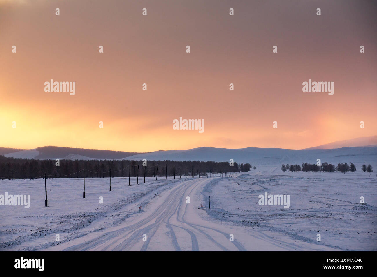 Mongolian landscape hi-res stock photography and images - Alamy