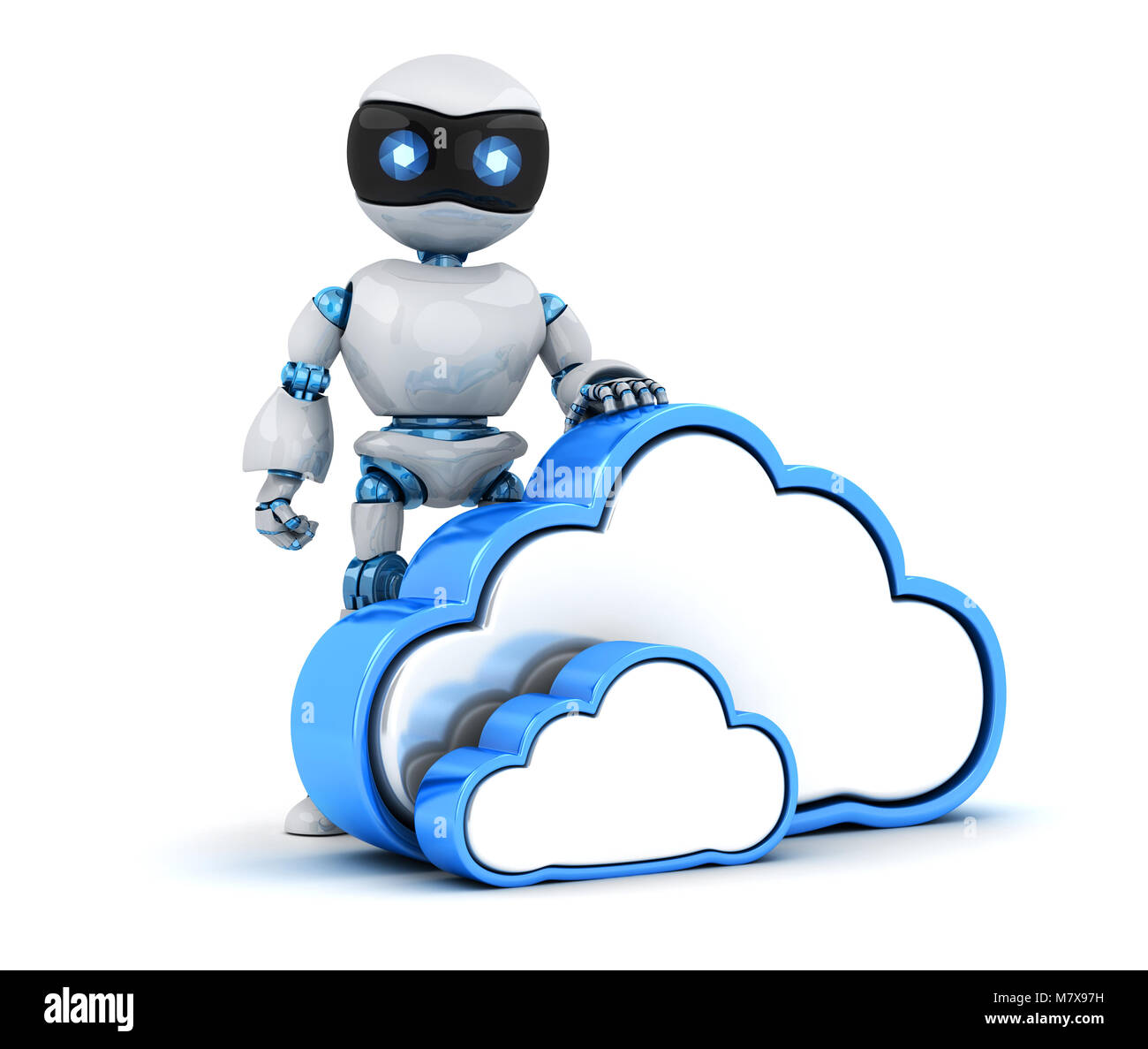 Robot database Cut Out Stock Images & Pictures - Alamy