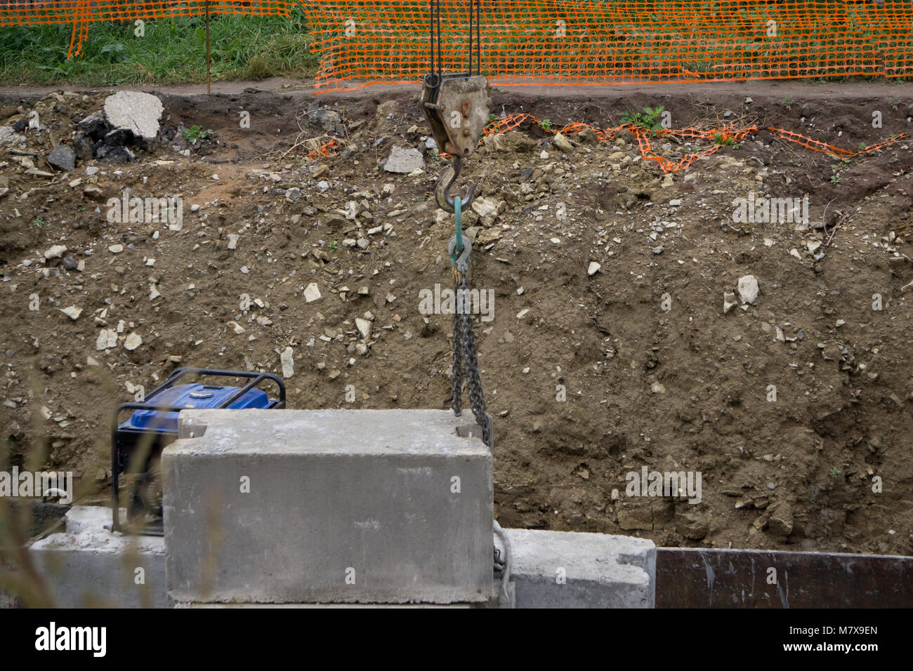 Cross section of concrete pavement hi-res stock photography and images ...