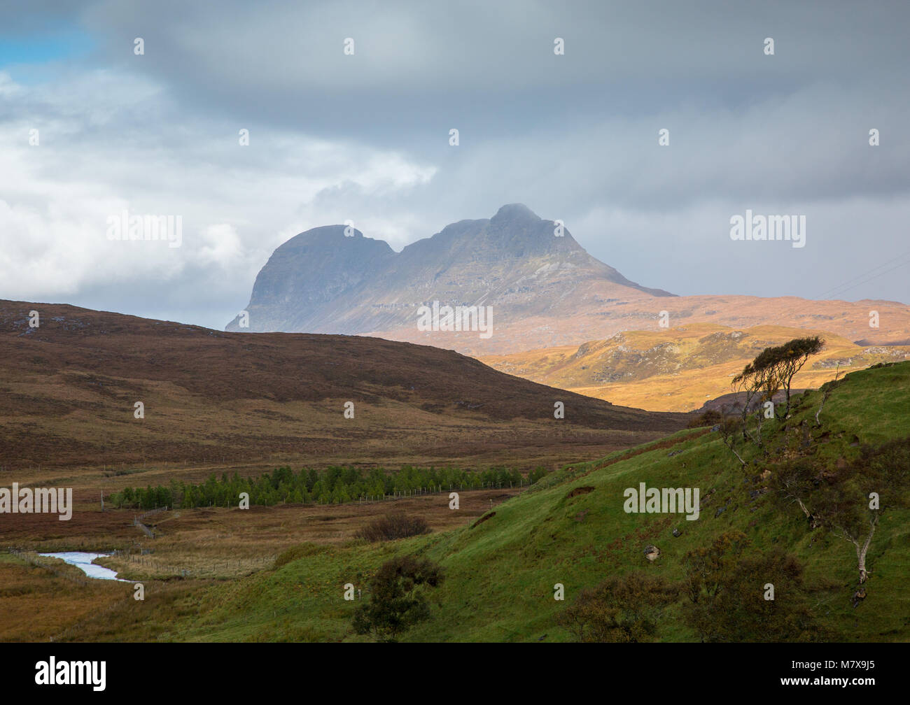 Suilven, Assynt, Sutherland Autumn 2017 Stock Photo - Alamy