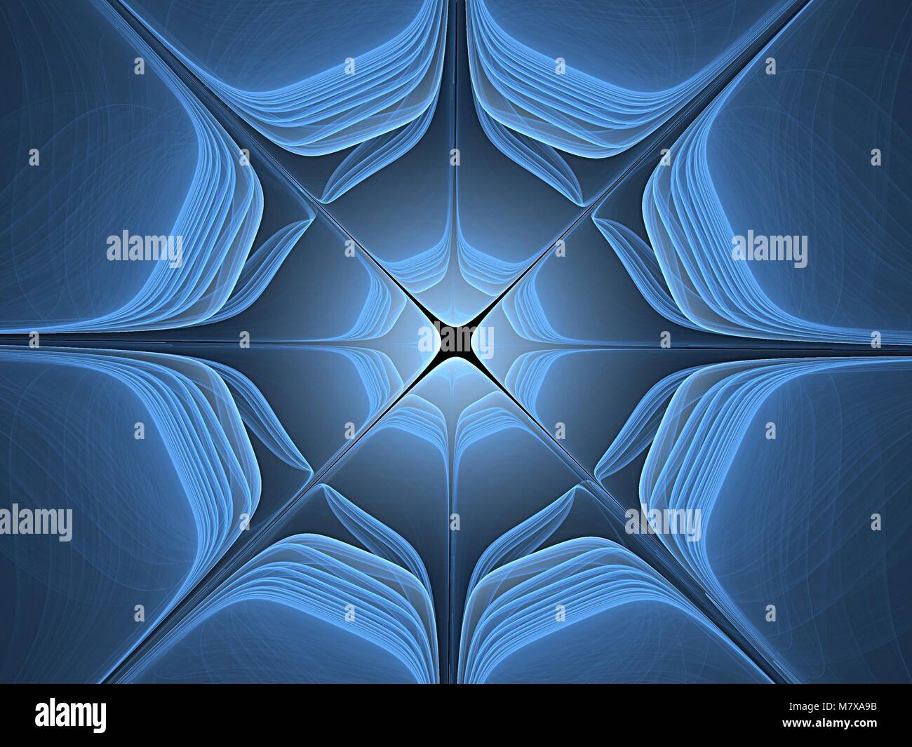 blue stairs and nice fractal Stock Photo - Alamy