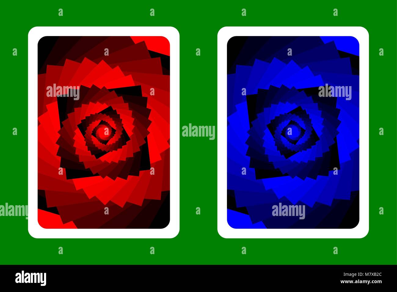 Playing card back designs hi-res stock photography and images - Alamy