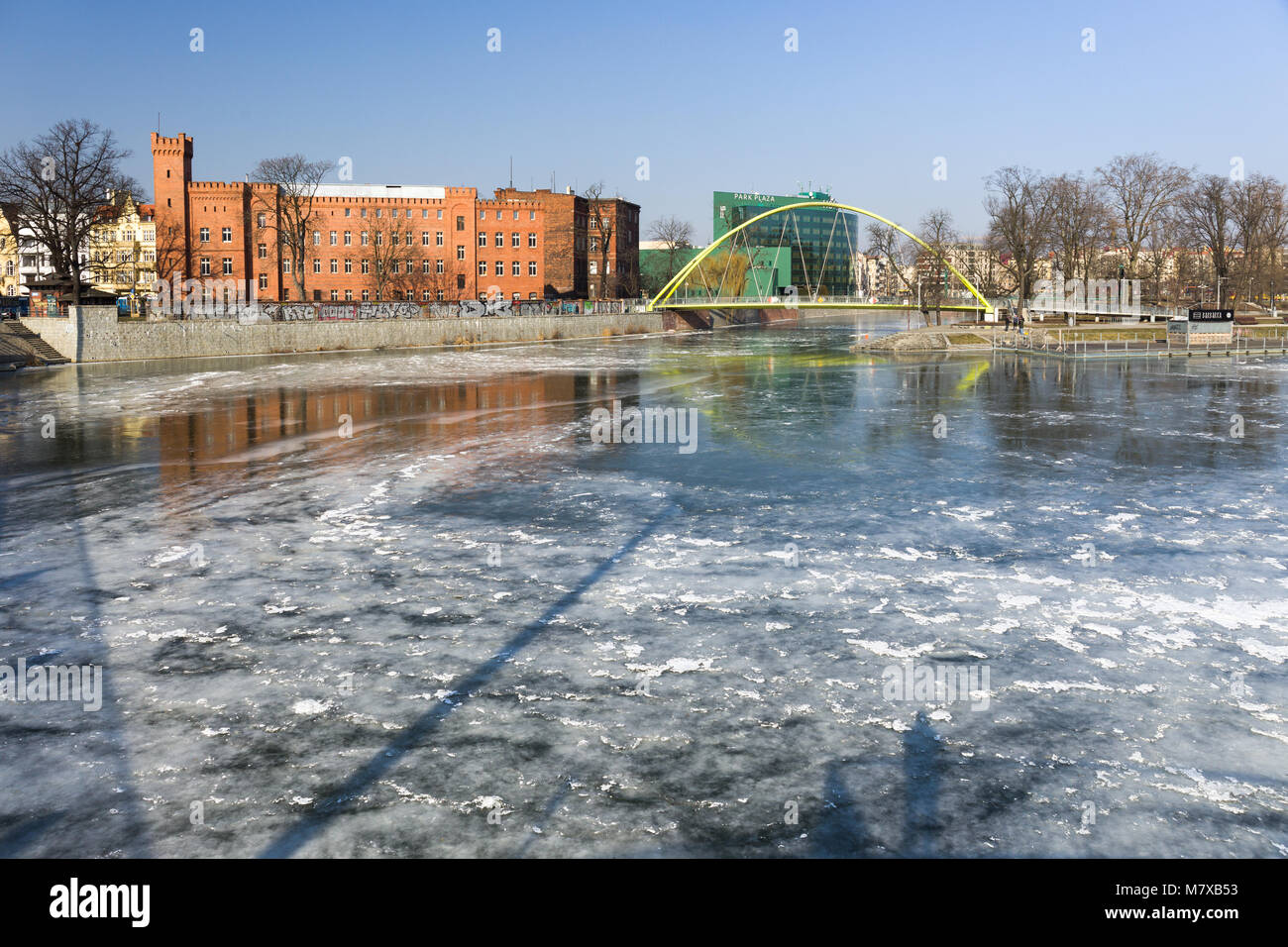 Winter in Wroclaw., Poland Stock Photo - Alamy