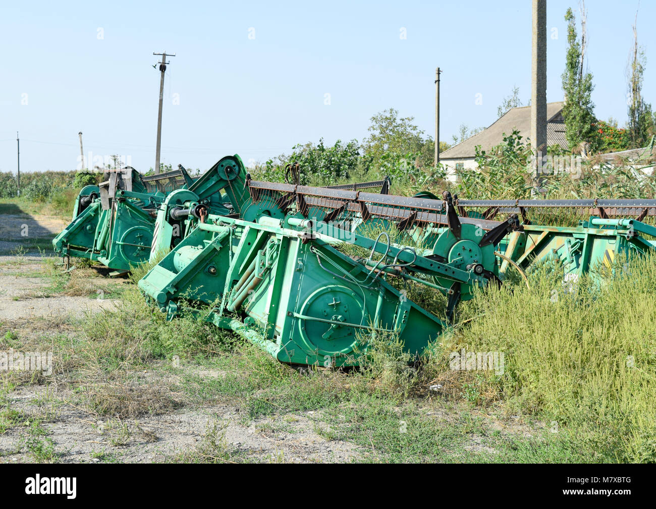 Harvest part of combine harvester Trailer Hitch for tractors and ...