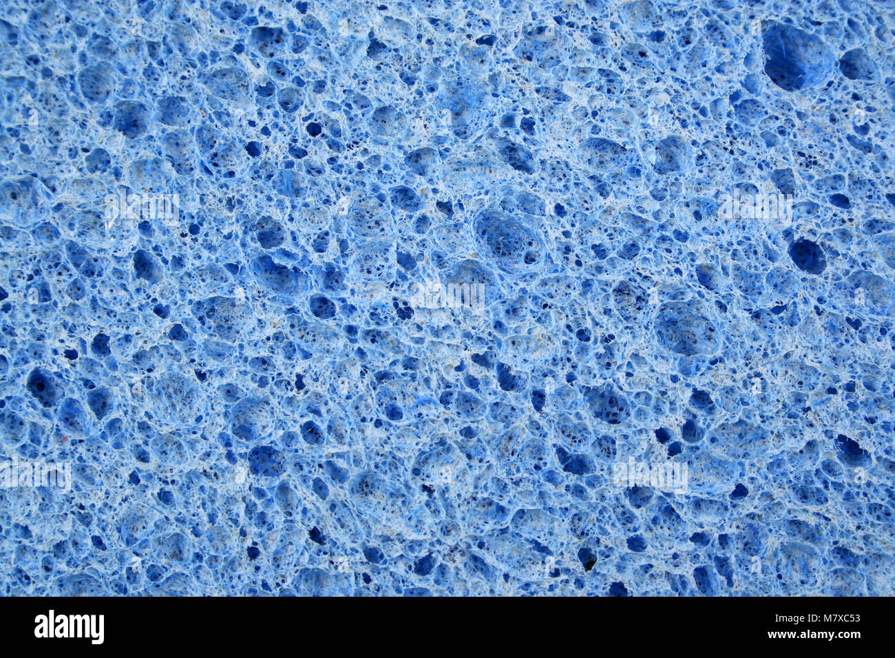 Blue sponge textured background Stock Photo - Alamy