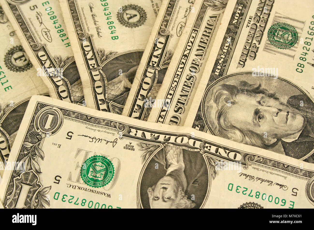 A US Bills Money Background Stock Photo - Alamy