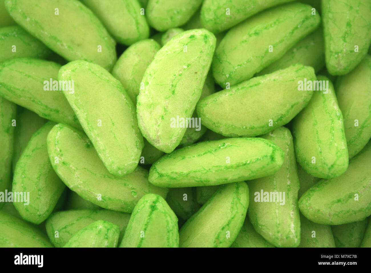 Green Wasabi Crackers background Texture Stock Photo - Alamy