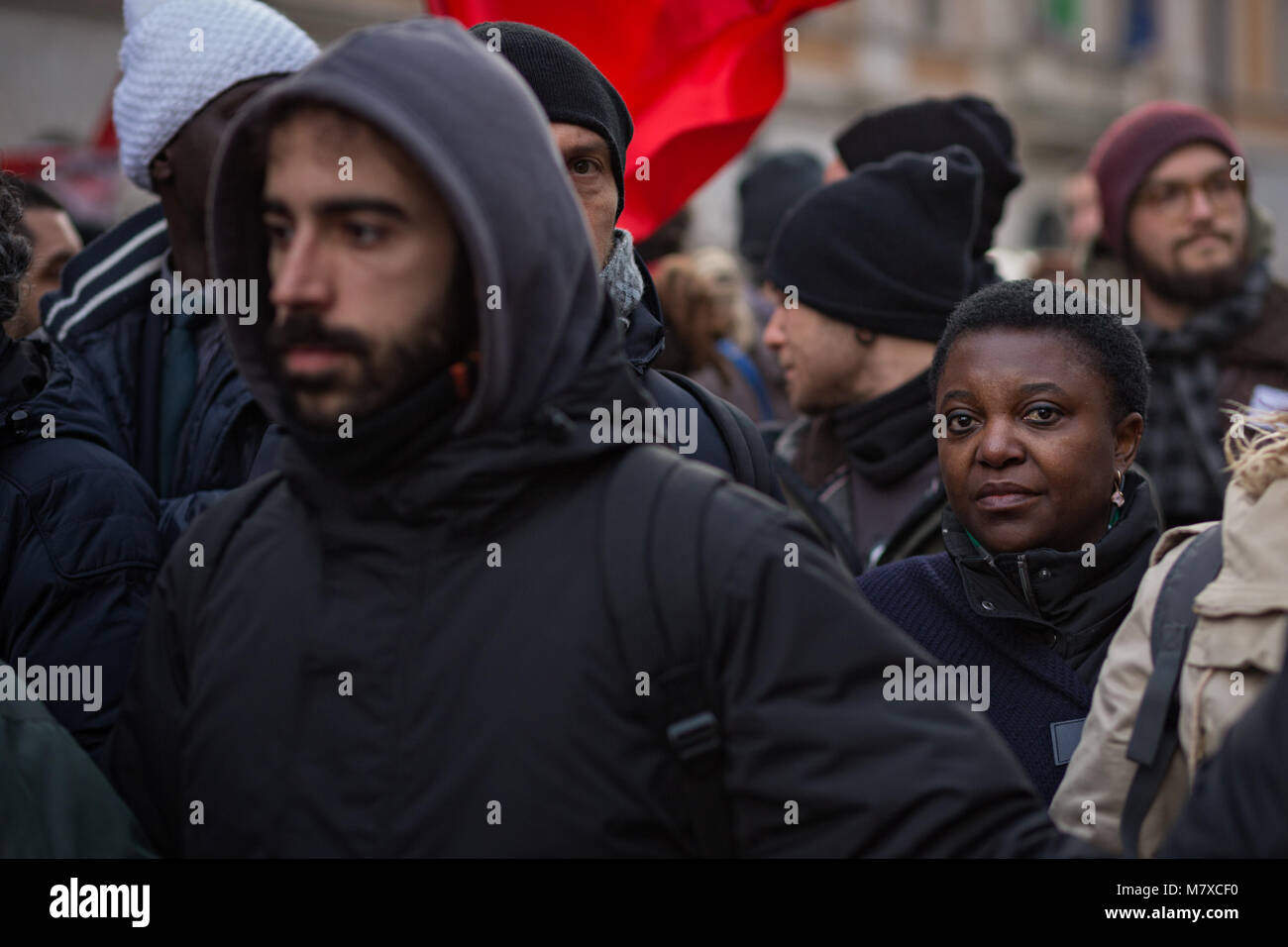 Anti-racist demonstration Featuring: Atmosphere Where: Macerata, Italy ...