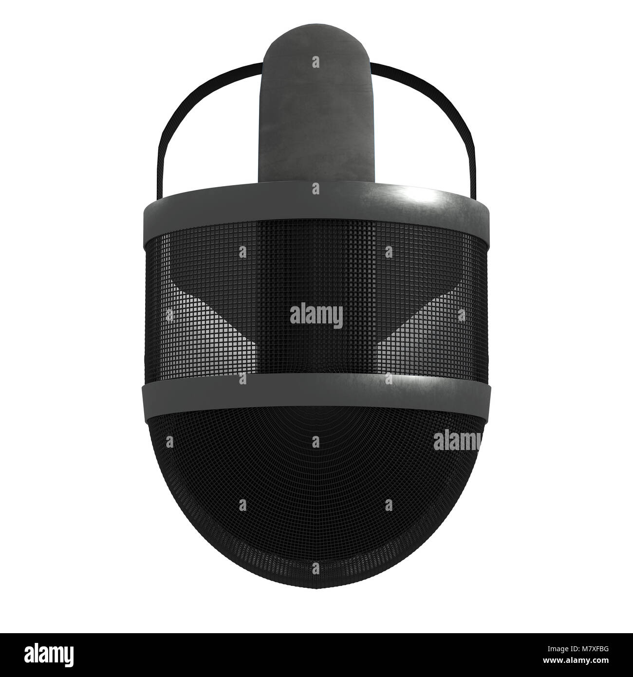 Classic Fencing Helmet Stock Photo - Alamy