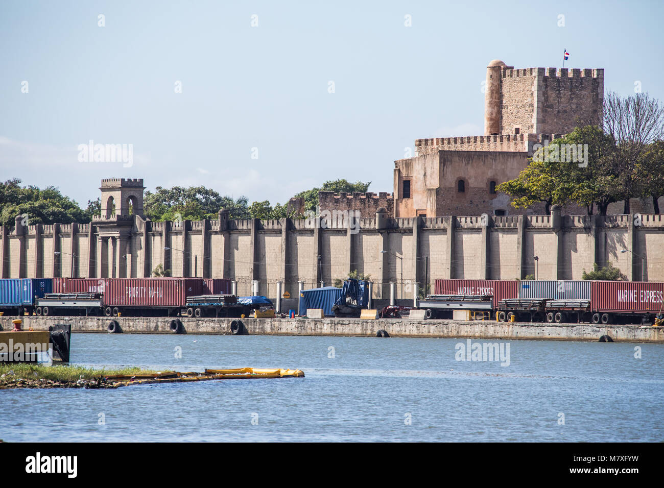 Fortaleza Ozama or Ozama Fortress, Santo Domnigo, Dominican Republic ...