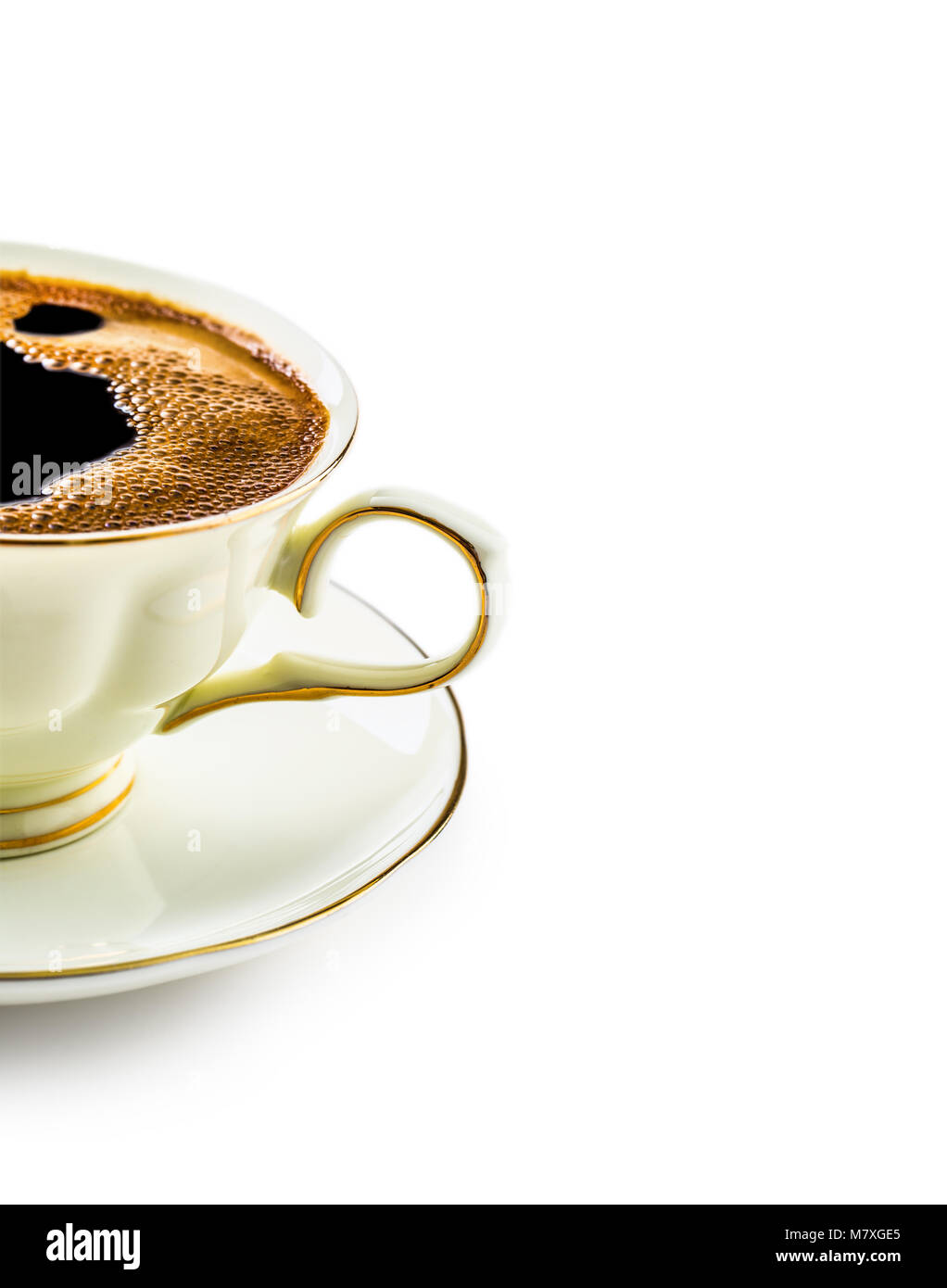 Coffee. Coffee cup isolated on white background Stock Photo - Alamy