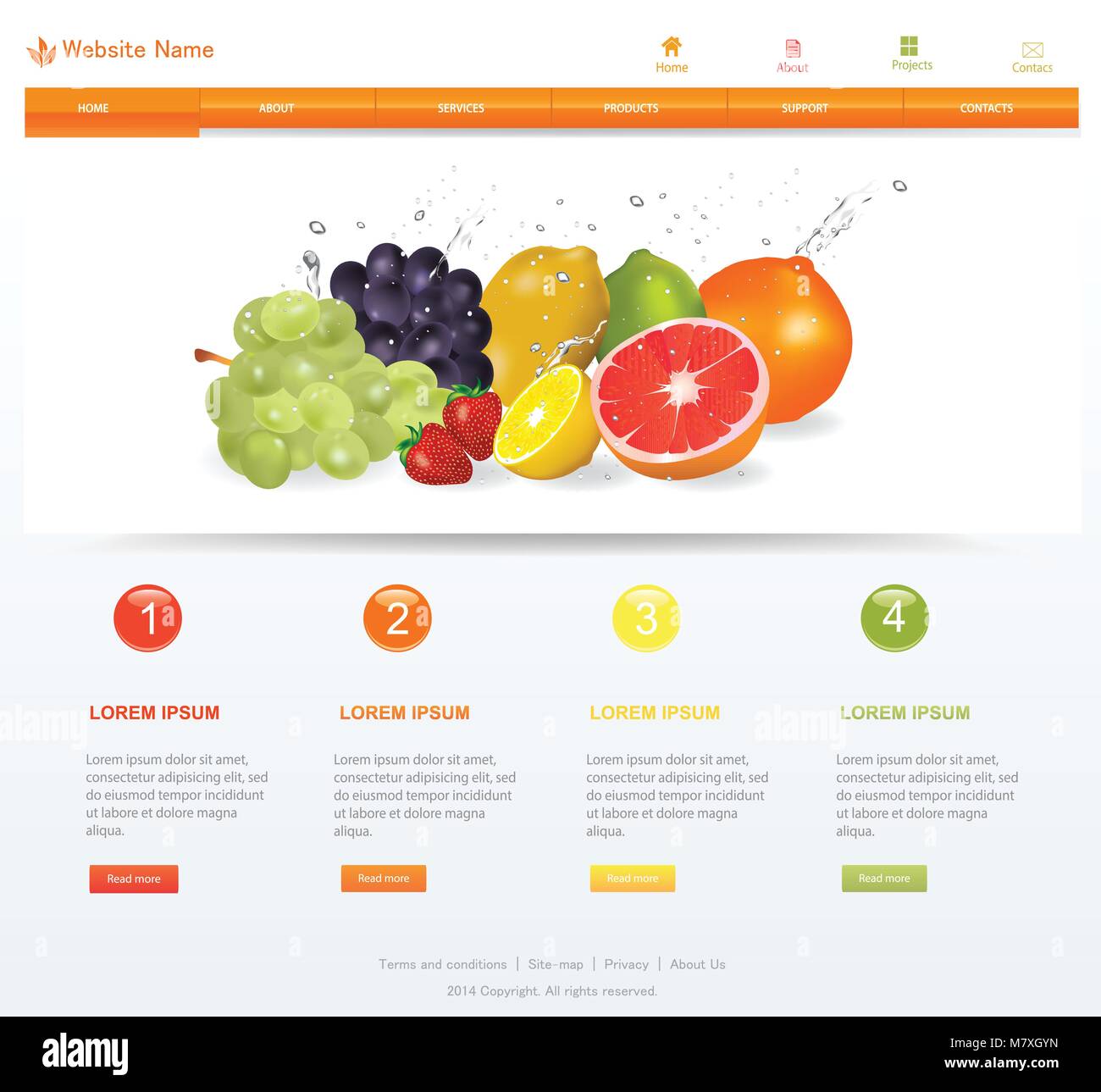 Web Design Website Vector Elements Stock Vector Image & Art - Alamy