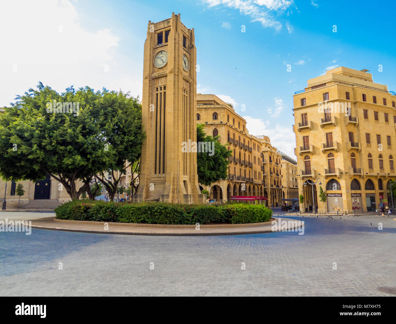 BEIRUT, LEBANON - MAY 22, 2017: View of Beirut Central District (or ...