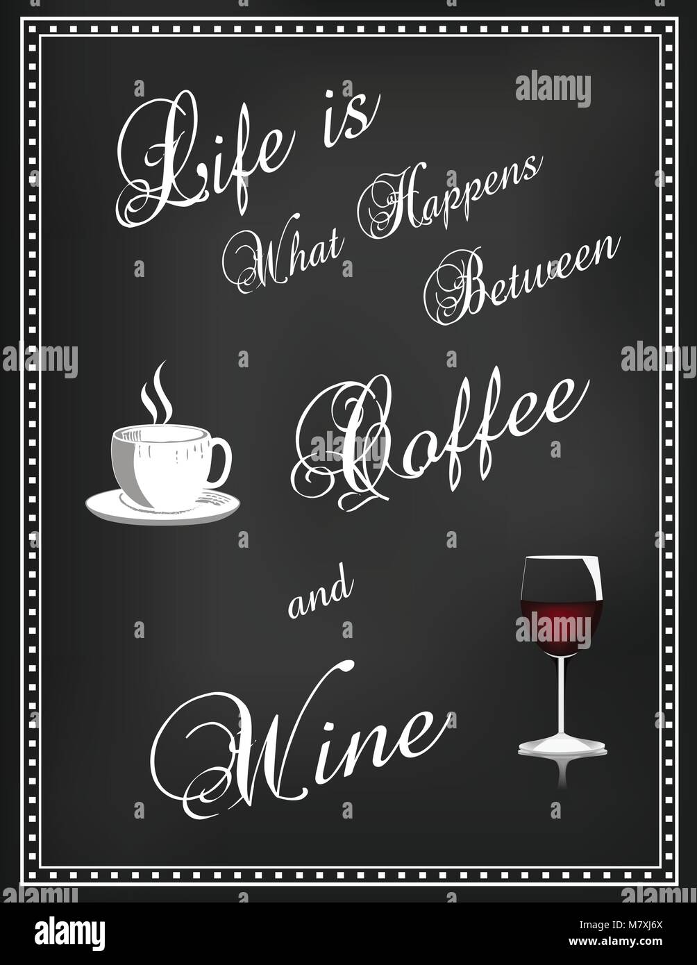 Retro Typographic Poster on old paper Stock Vector Image & Art - Alamy