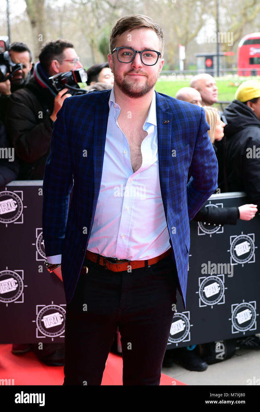 Ian Sterling attending the 2018 TRIC Awards at the Grosvenor House ...