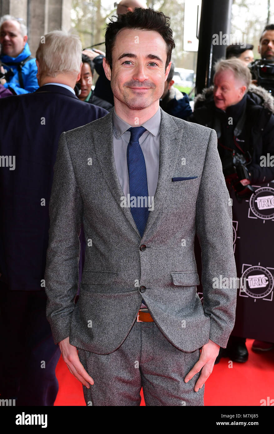 Joe McFadden attending the 2018 TRIC Awards at the Grosvenor House ...