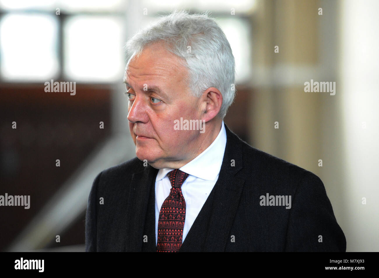 Chief Executive of Historic England Duncan Wilson inside the prayer ...
