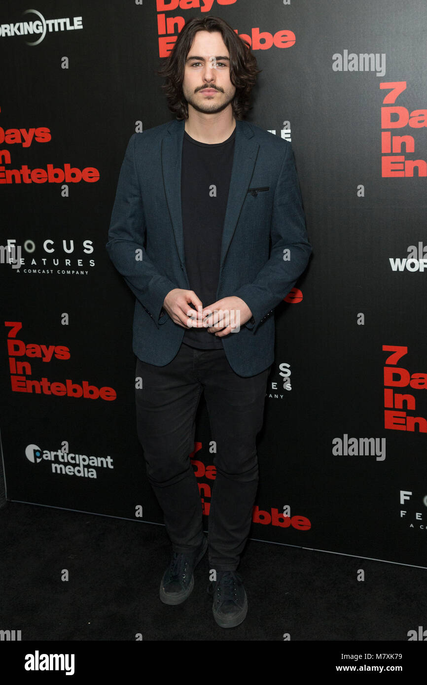 Ben Schnetzer attends 7 days in Entebbe New York screening at ...