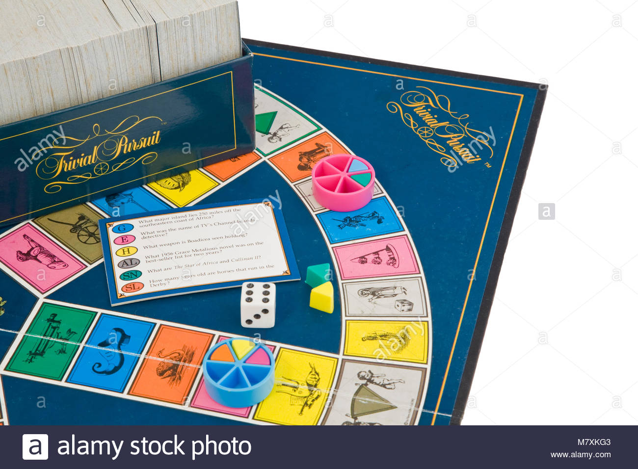 Trivial Pursuit High Resolution Stock Photography and Images - Alamy