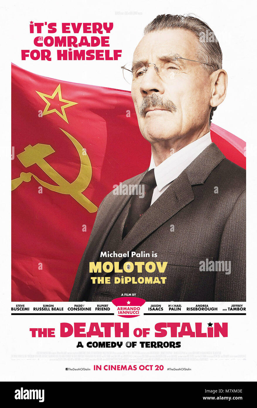THE DEATH OF STALIN, British character poster, Michael Palin as ...
