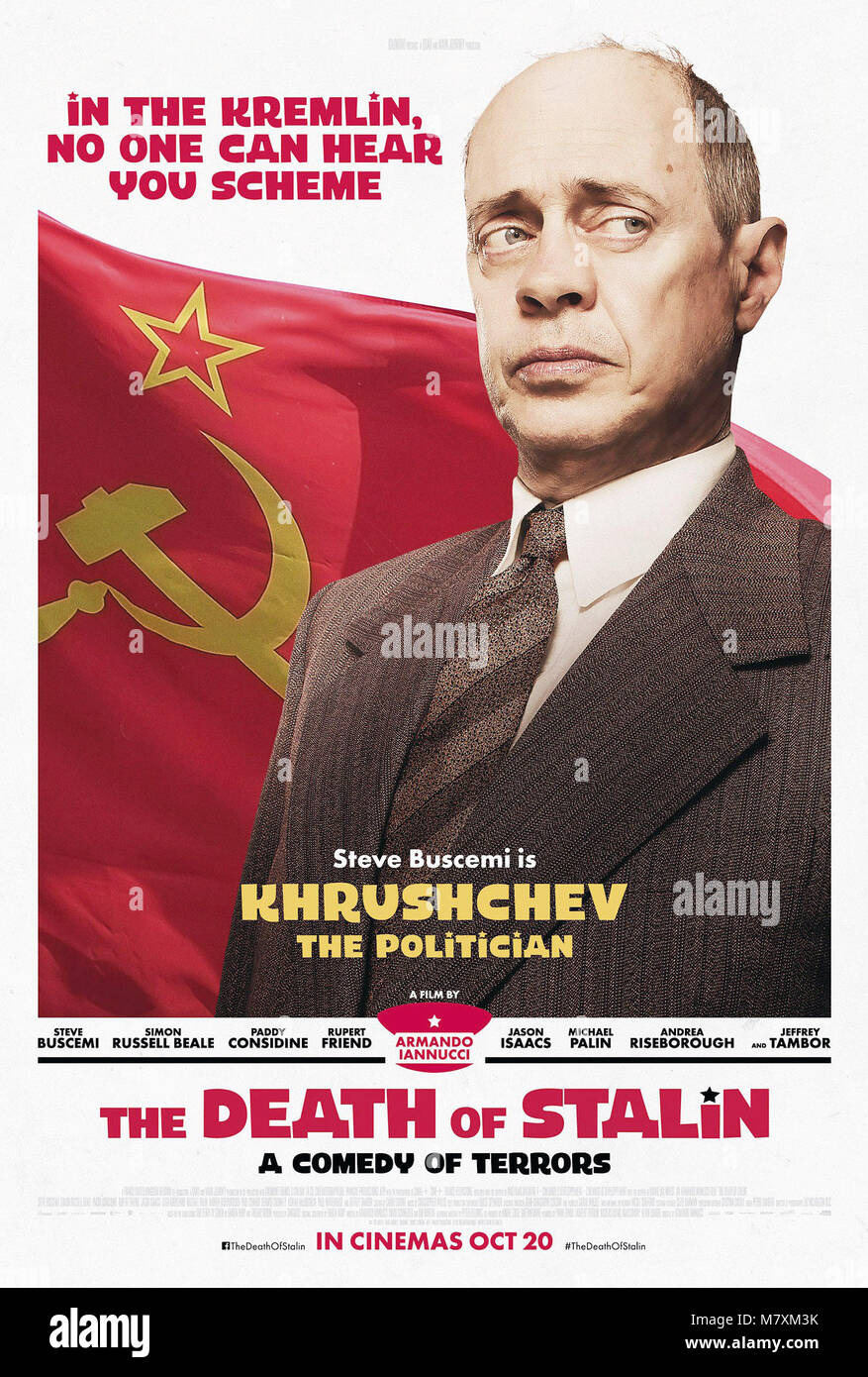 THE DEATH OF STALIN, British character poster, Steve Buscemi as Nikita ...