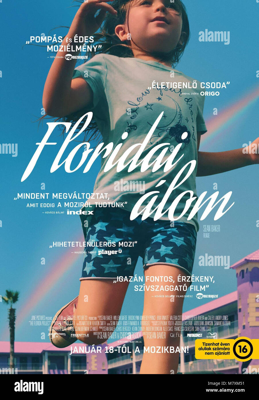 THE FLORIDA PROJECT, Hungarian poster, Brooklynn Prince, 2017. © A24 ...