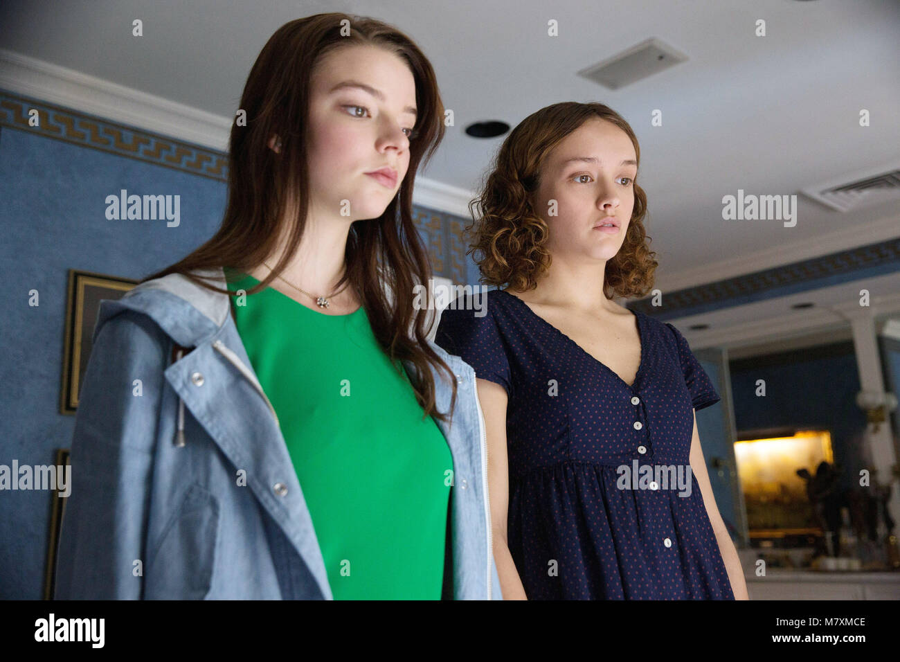 THOROUGHBREDS, from left: Anya Taylor-Joy, Olivia Cooke, 2017. ph ...