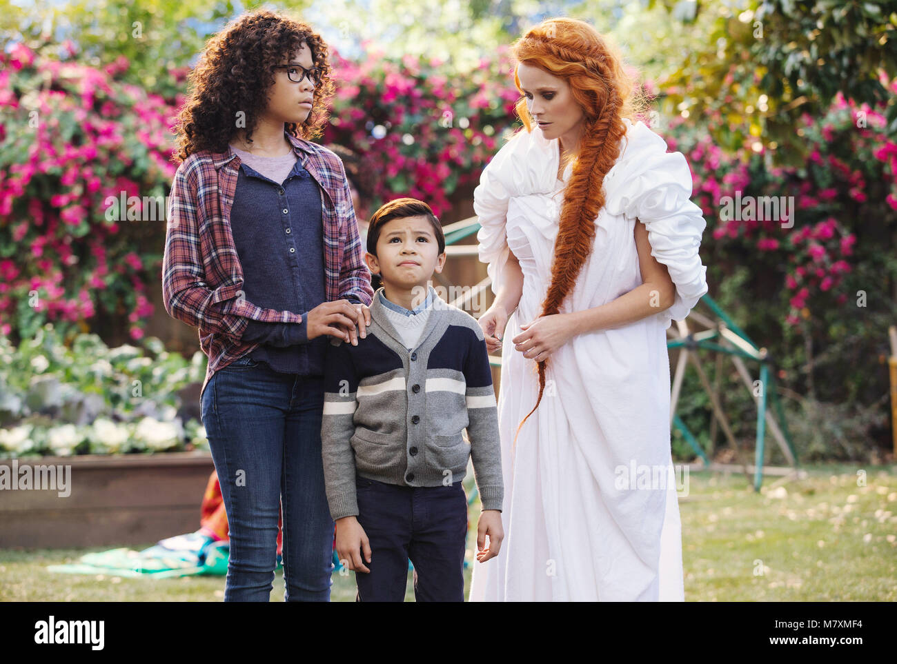 A WRINKLE IN TIME, from left: Storm Reid, Deric McCabe, Reese ...