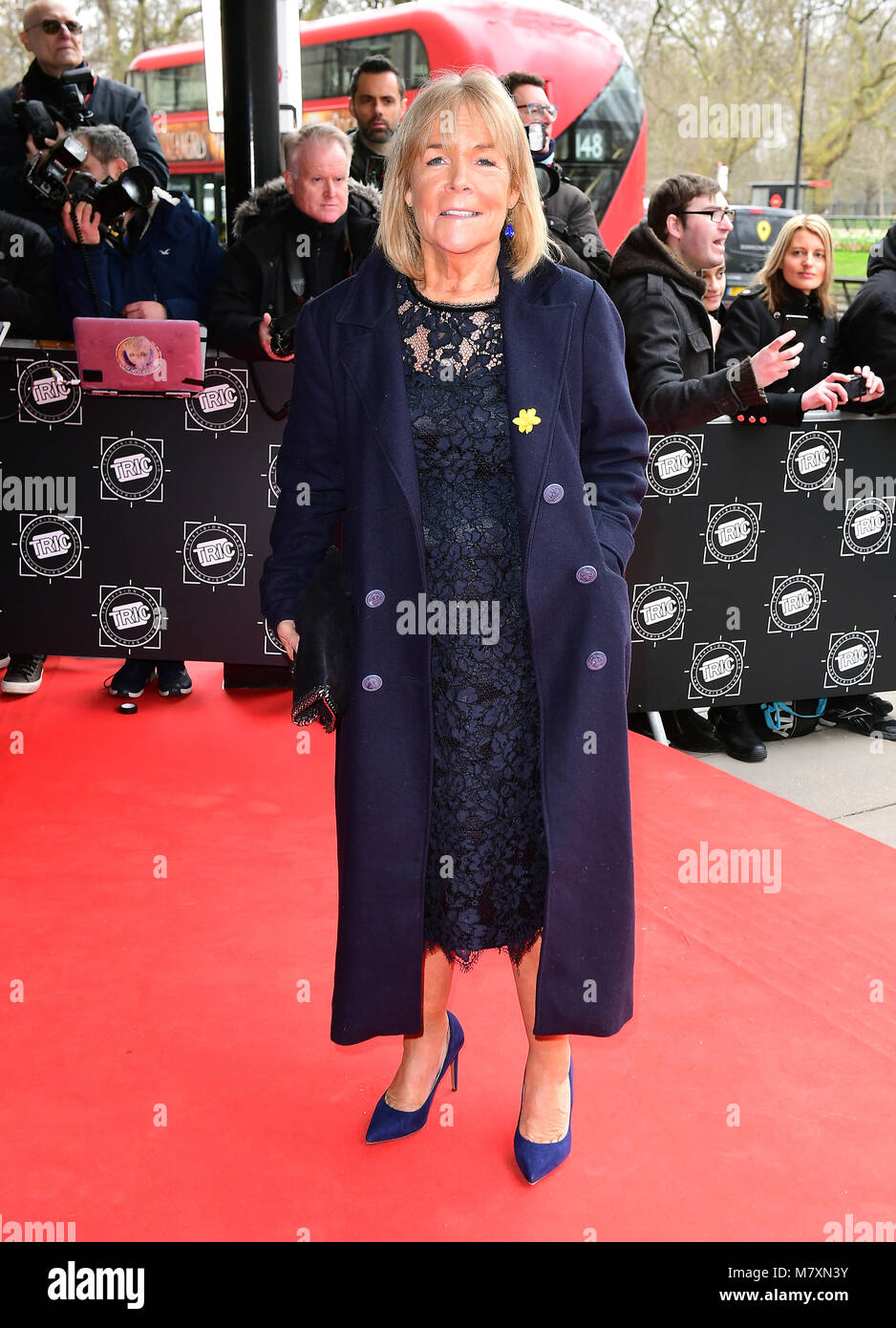 Linda Robson attending the 2018 TRIC Awards at the Grosvenor House ...