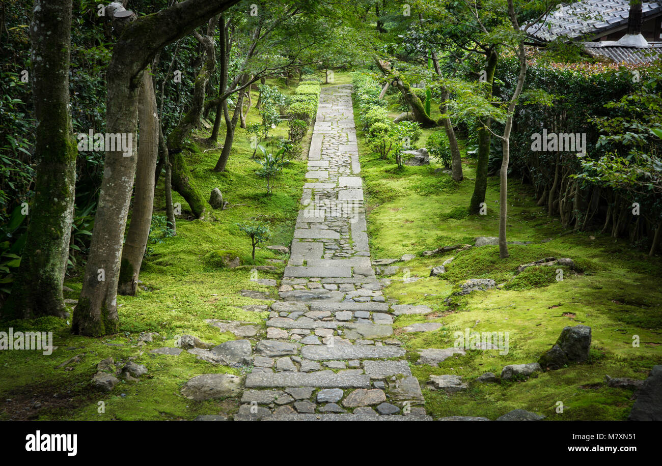 small alley in kyoto, japan Stock Photo - Alamy