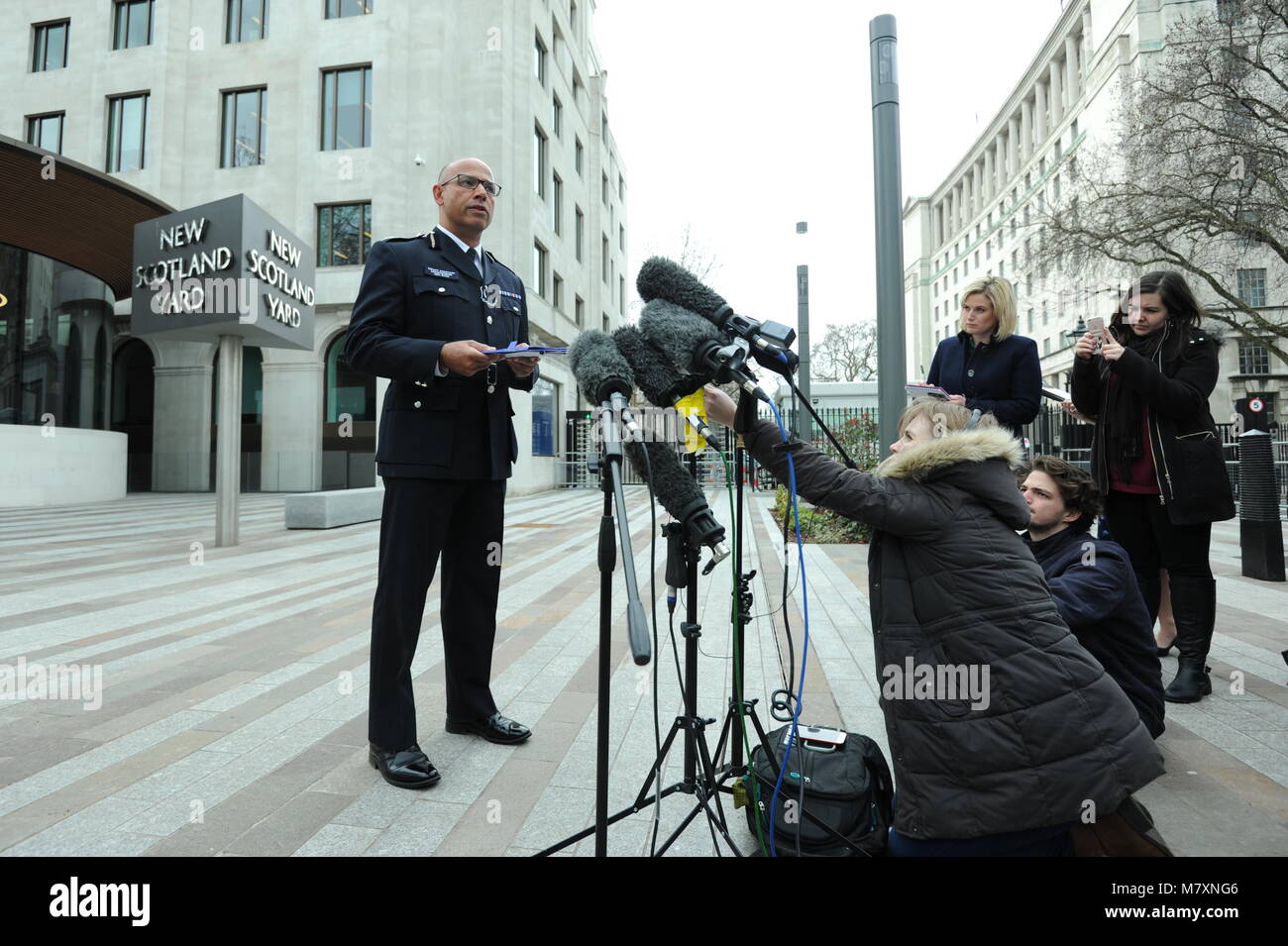 UK's head of counter-terrorism policing Neil Basu, speaking at Scotland ...