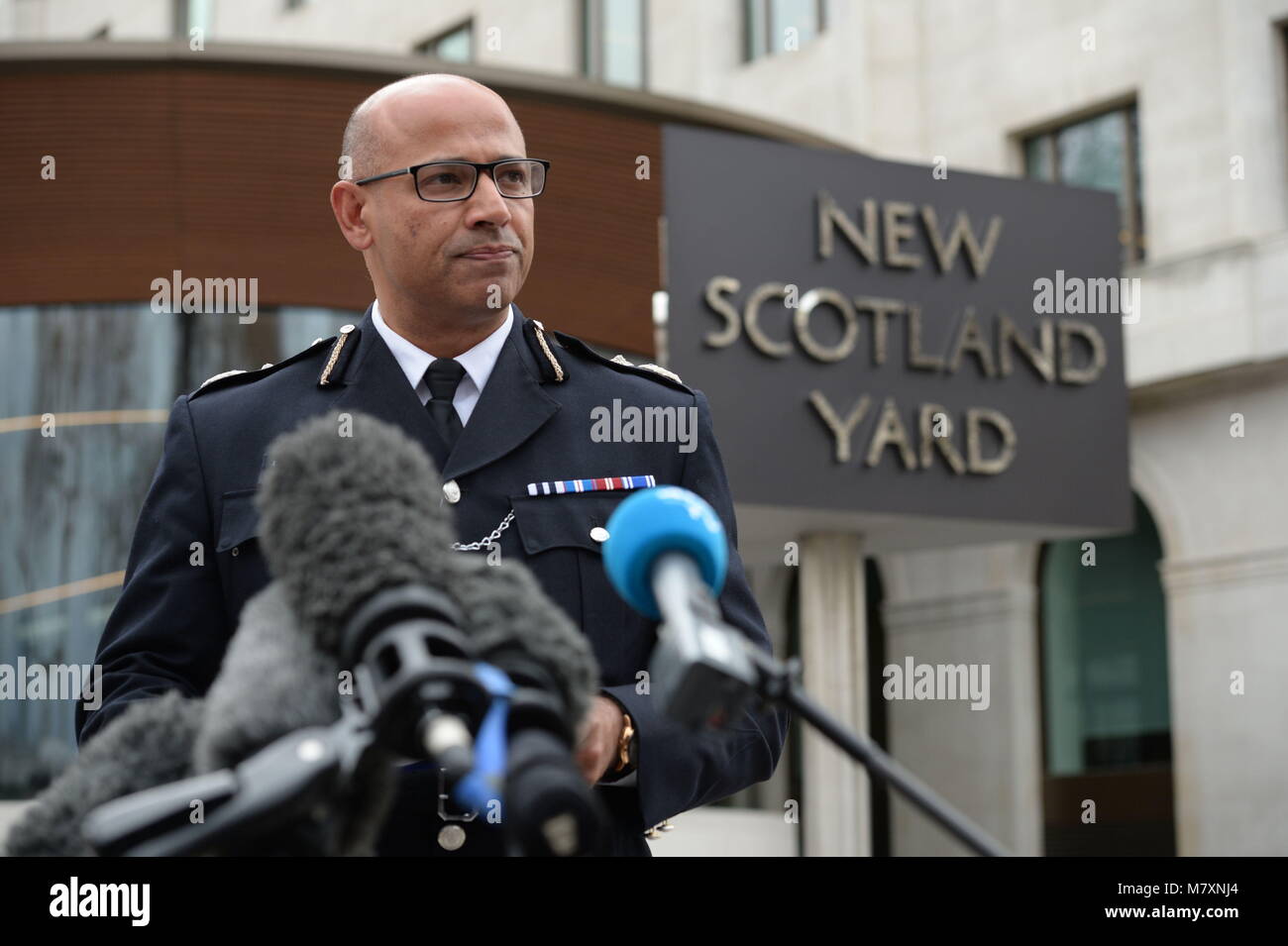 UK's head of counter-terrorism policing Neil Basu, speaking at Scotland ...