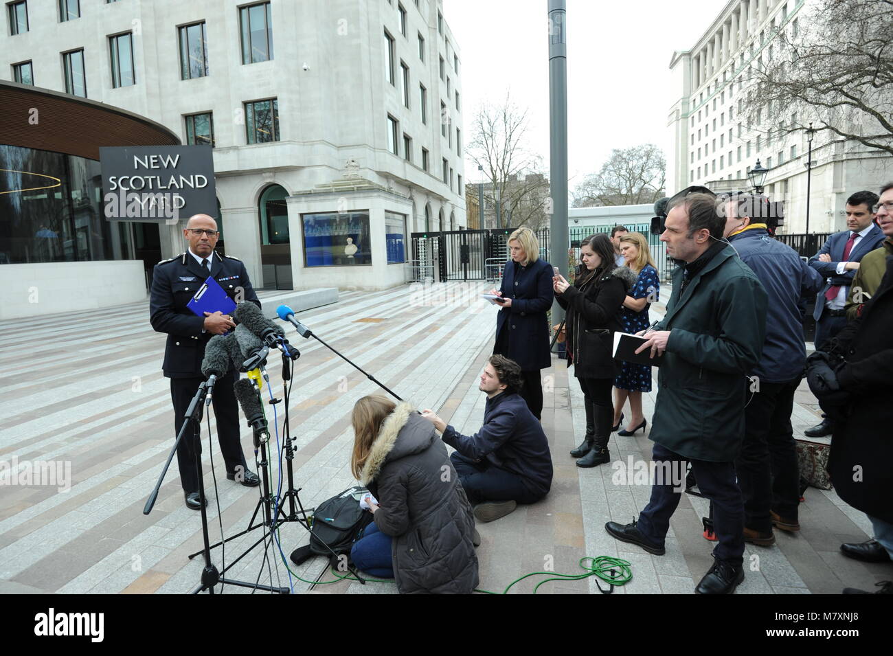 UK's head of counter-terrorism policing Neil Basu, speaking at Scotland ...