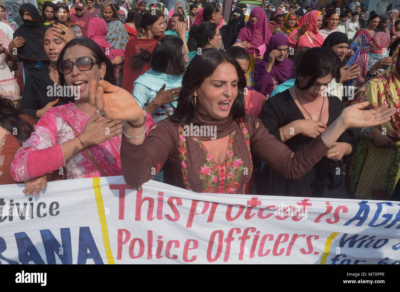 Pakistani transgenders hold protest rally from Lahore Press Club to ...