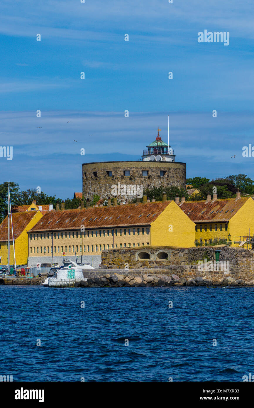 Christiansø is a smal island east of Bornholm in the Baltic Sea and the ...