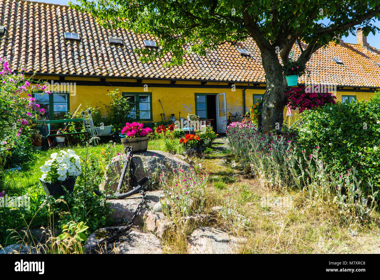 Christiansø is a smal island east of Bornholm in the Baltic Sea and the ...
