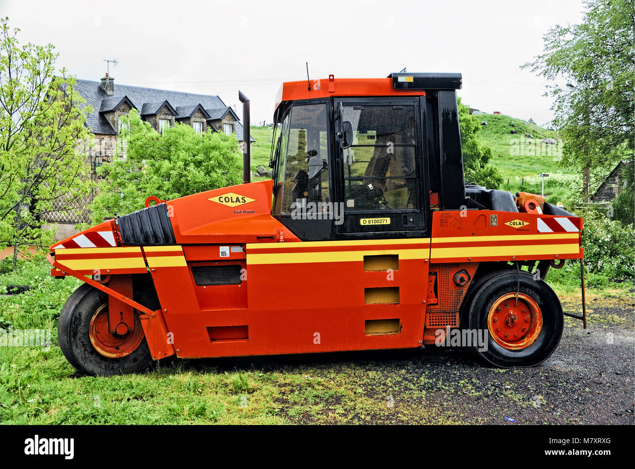 A Colas Road Maintenance Machine Stock Photo - Alamy