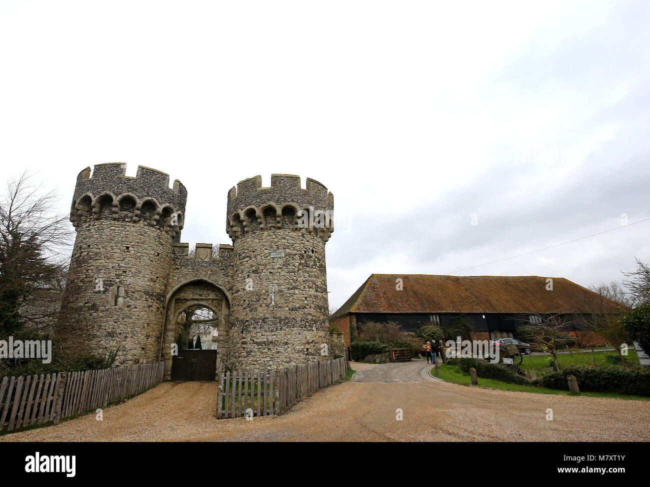 A view of Cooling Castle, the home of musician Jools Holland in Cooling ...