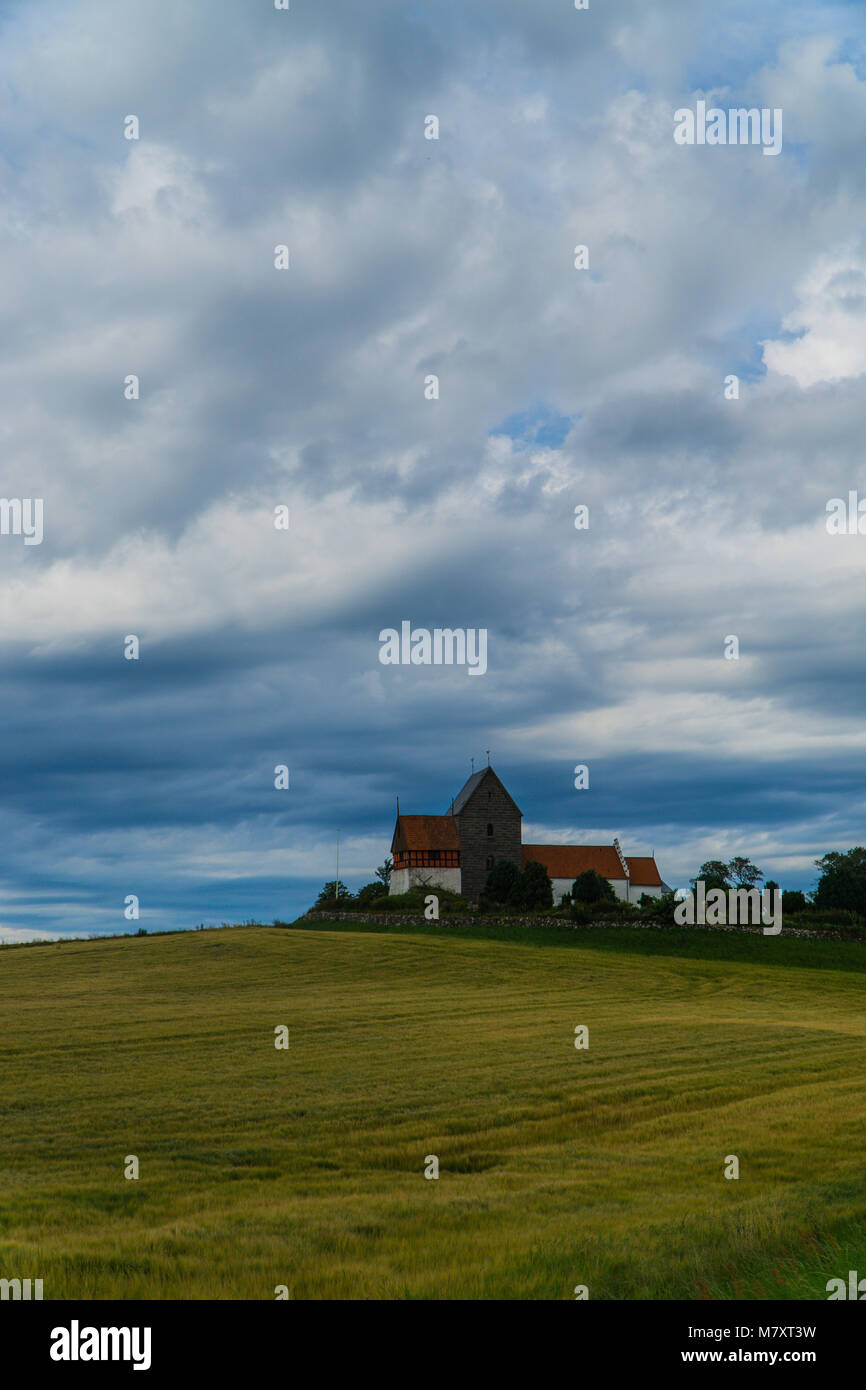 Bornholm is a small Danish island in the Baltic sea east of Sweden ...