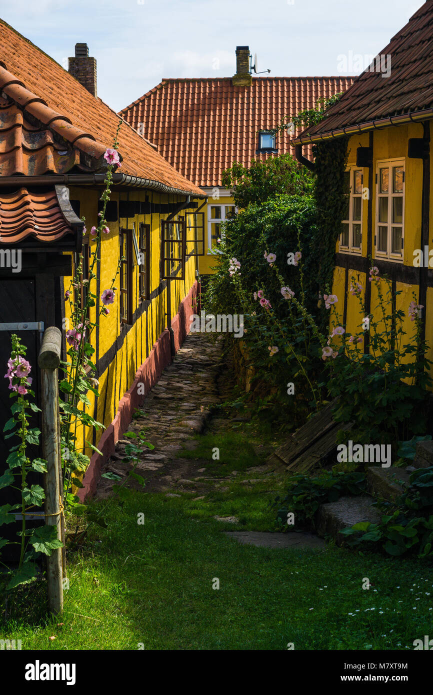 Bornholm is a small Danish island in the Baltic sea east of Sweden ...