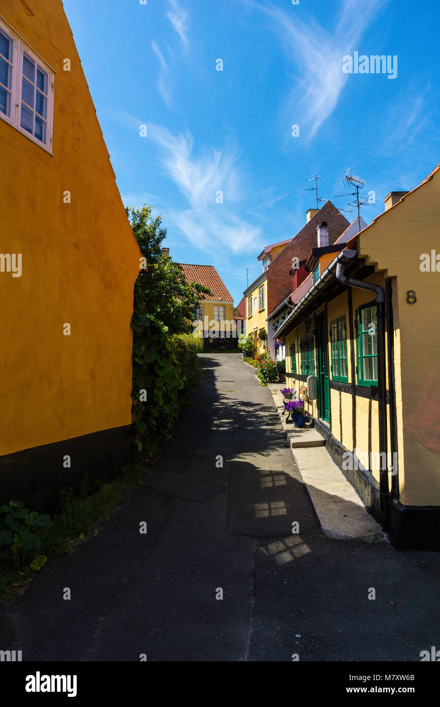 Bornholm is a small Danish island in the Baltic sea east of Sweden ...