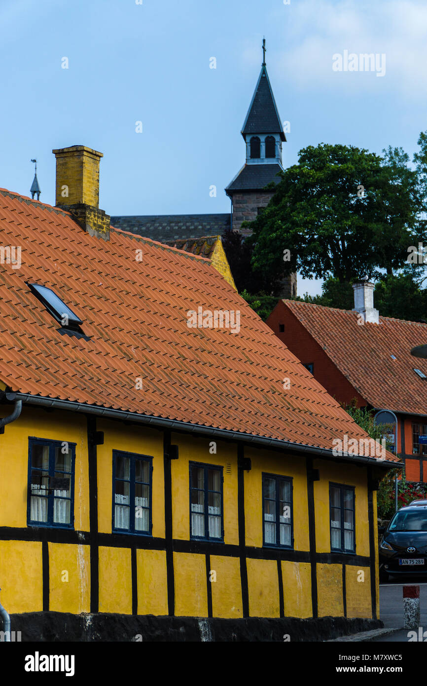 Bornholm is a small Danish island in the Baltic sea east of Sweden ...
