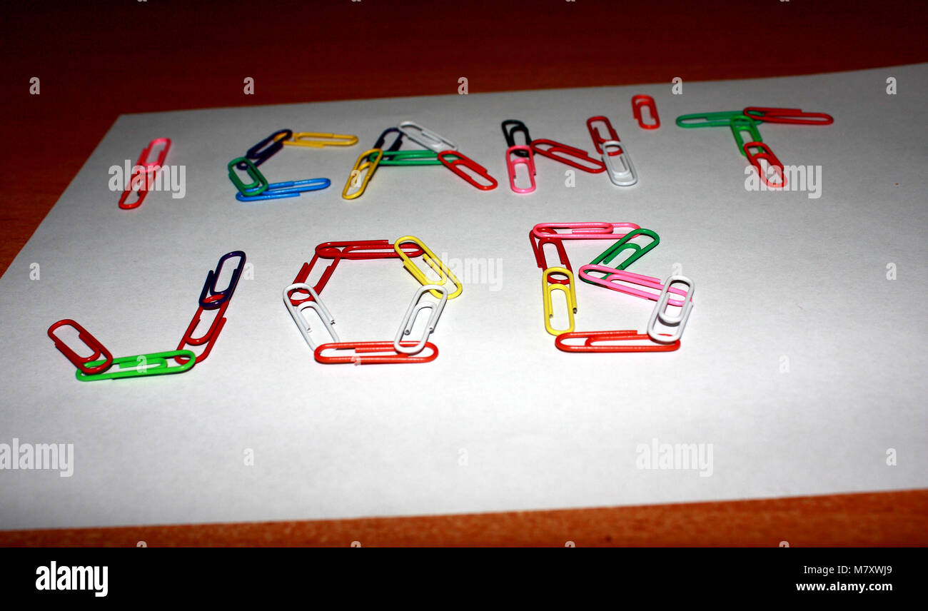 Concept on desktop paper hi-res stock photography and images - Alamy