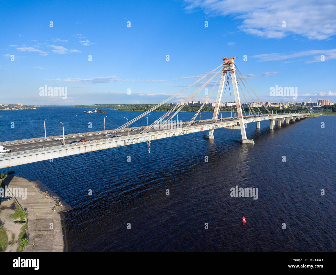 Oktyabrsky bridge hi-res stock photography and images - Alamy