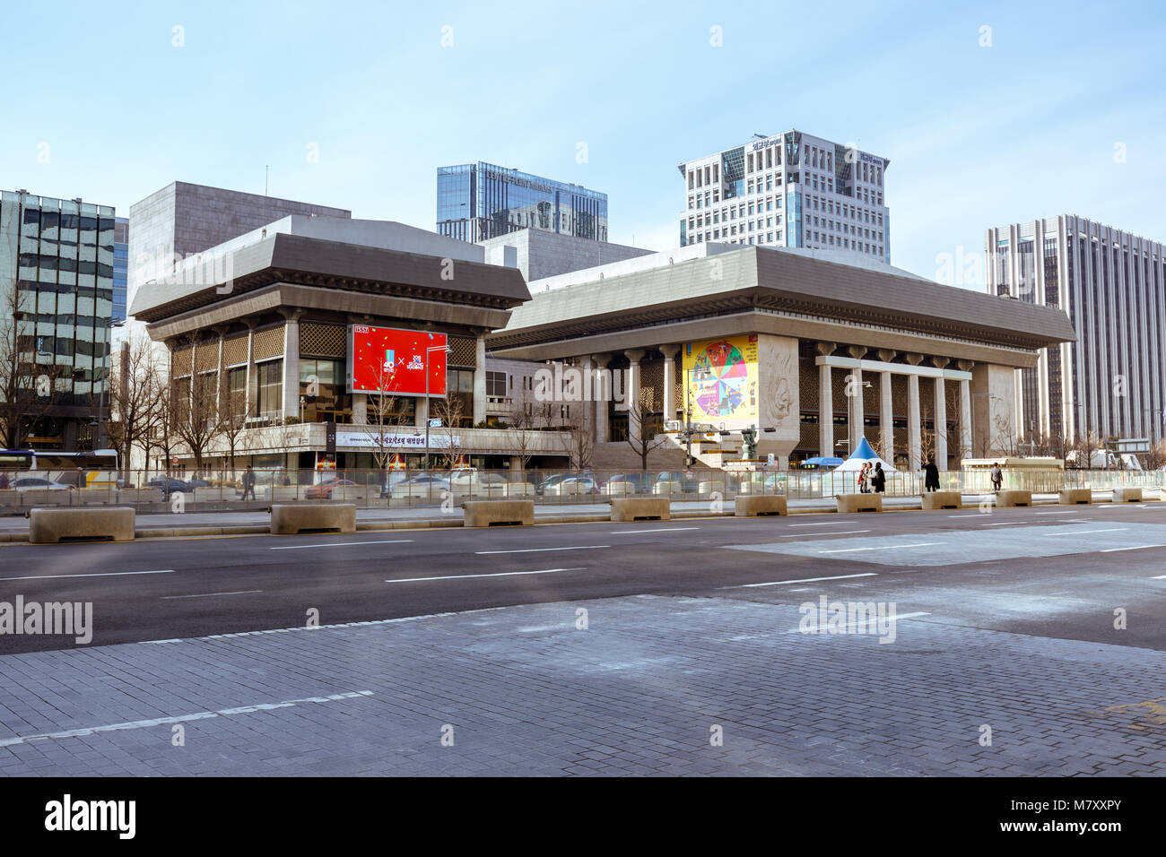 Seoul, South Korea - March 3, 2018 : Sejong Center for the Performing ...