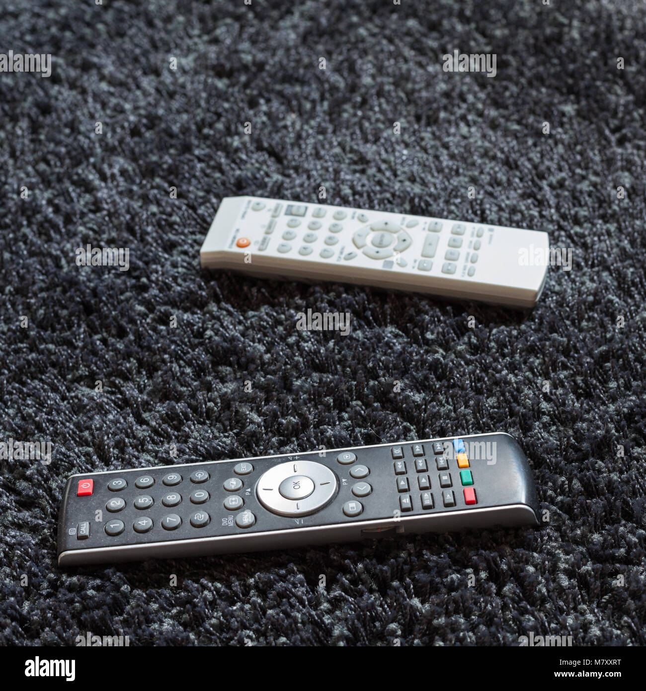 Remote controls two hi-res stock photography and images - Alamy