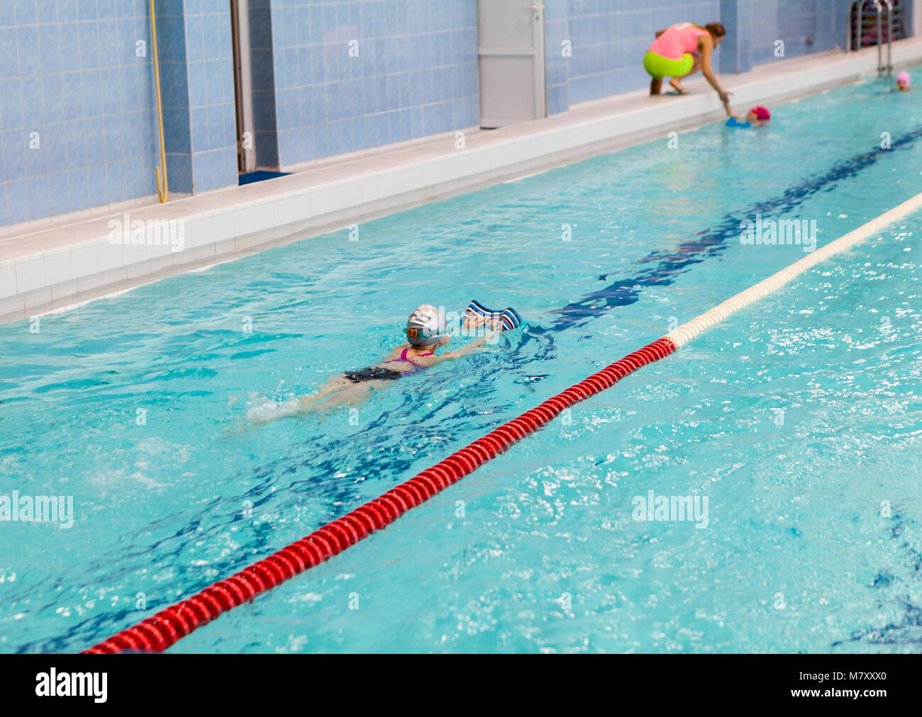 Indoor school swimming pool hi-res stock photography and images - Alamy